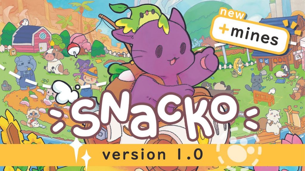 Snacko 1.0, a fun, quest packed cozy gaming experience. - Two Man Army